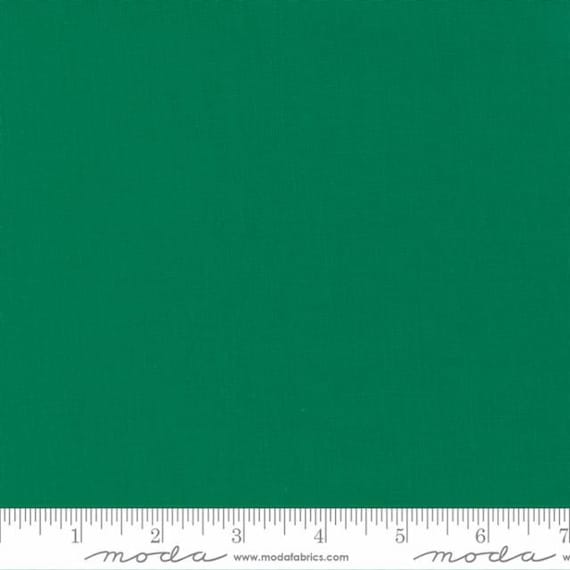 Bella Solids Emerald Green by Moda Fabrics 100% Quilting - Etsy