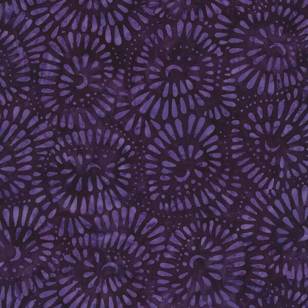 Purple Batik Fabric - Etsy