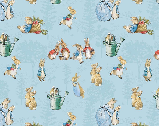 The Tale of Peter Rabbit Fat Quarter Bundle, Riley Blake Designs, 14 ...