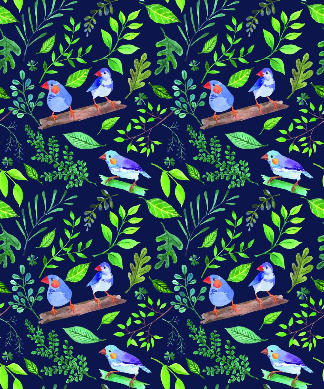 Finch & Fern Finch Fest Dark Blue, Emma Lea Creative for RB Studios ...