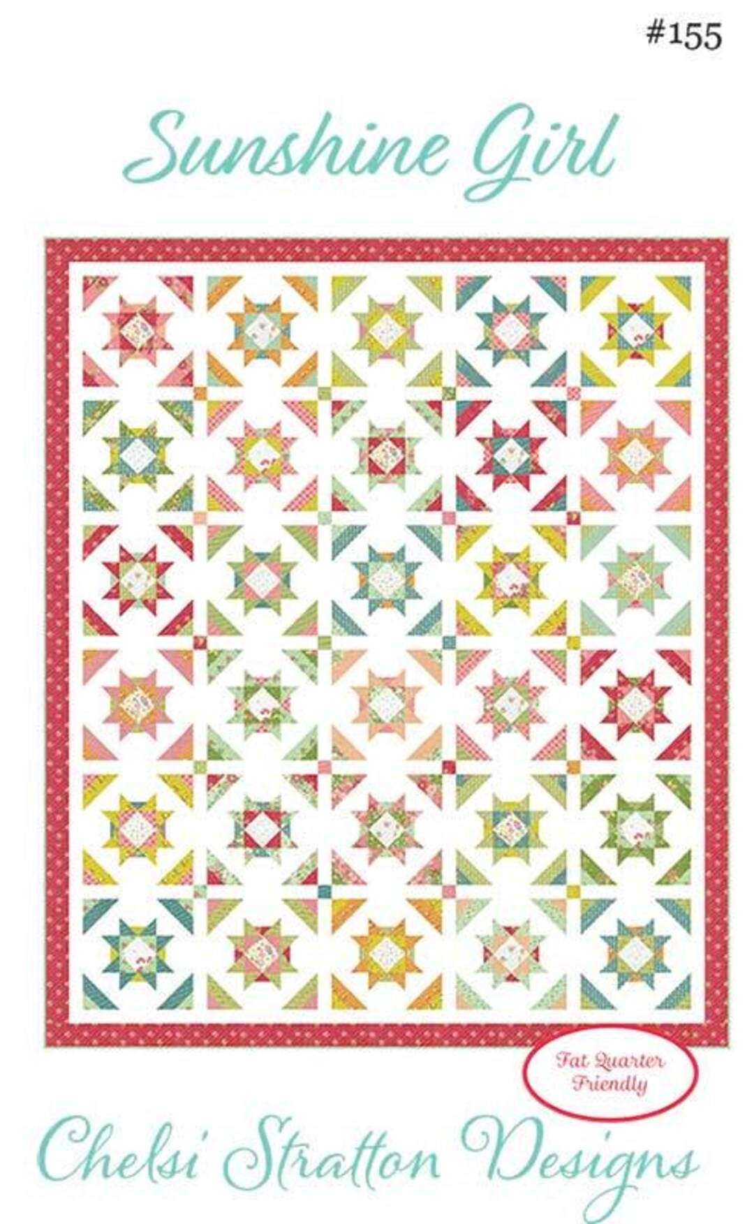 Sunshine Girl Quilt Pattern - Chelsi Stratton Designs - Featuring ...
