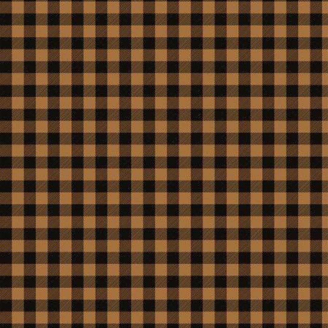 Down by the Lake Brown Buffalo Check, Susan Winget for Wilmington ...