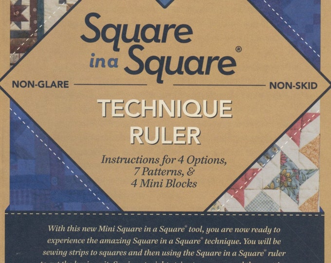 Square in a Square Technique Ruler W/instructions by Jodi Barrows ...