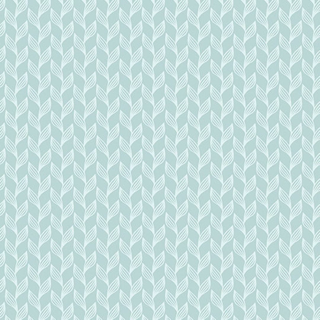 Wander Lane Vines Aqua Nancy Halverson Of Art To Heart For Benartex Fabrics 13607 24 100