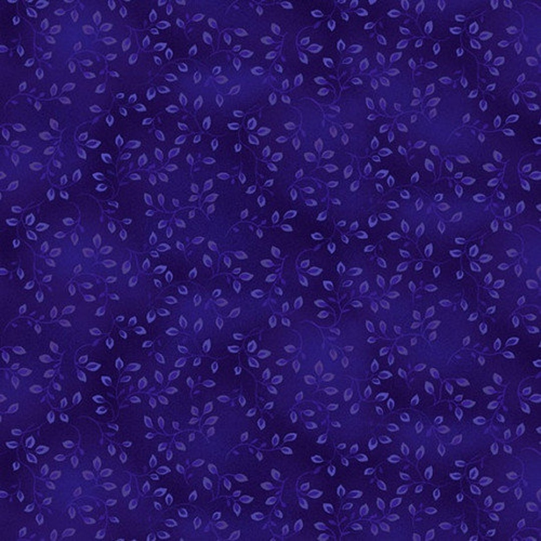 Folio Basics Royal Vine Leaf - Henry Glass Fabrics - 7755-77 - 100% ...