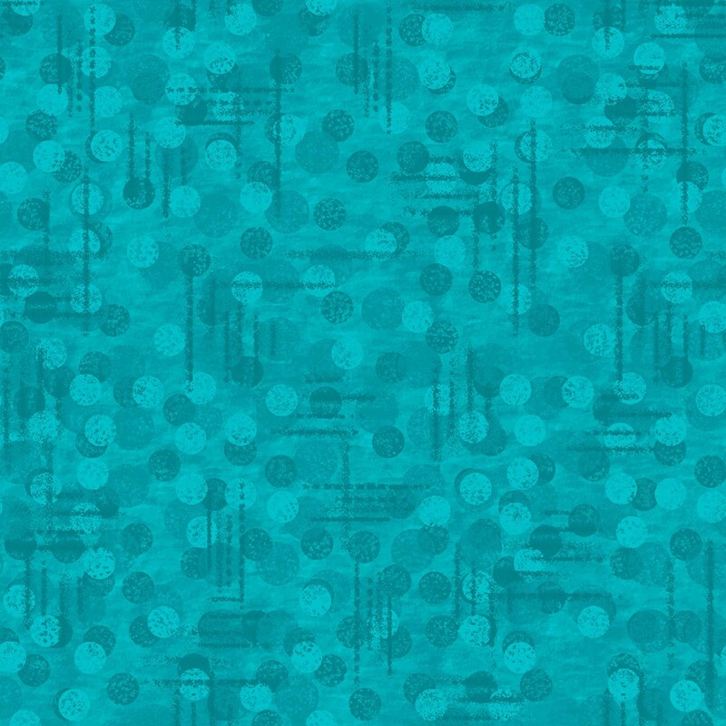 Teal Quilt Fabric - Etsy