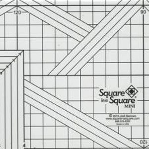 Square in a Square Technique Ruler W/instructions by Jodi Barrows ...