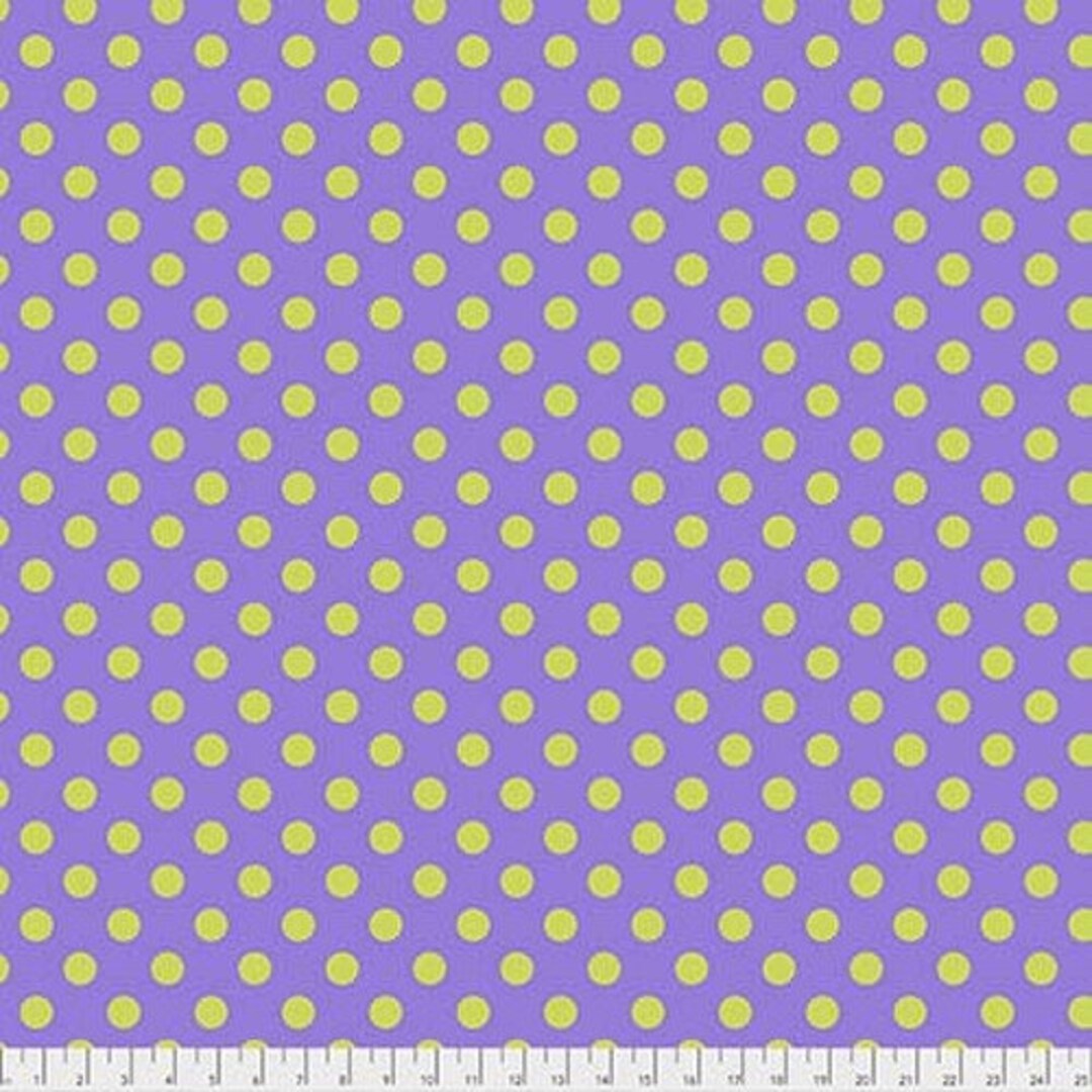 Tula's True Colors by Tula Pink Pom Poms in Orchid Free Spirit Fabrics ...