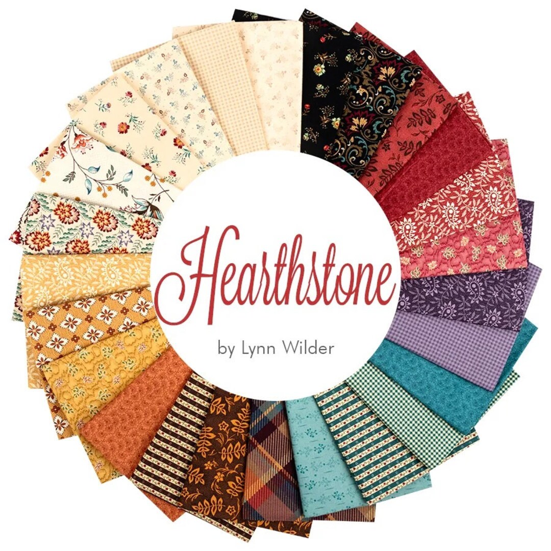 Hearthstone Fat Eighth or Fat Quarter Fabric Bundles, Sew'n Wild Oaks ...