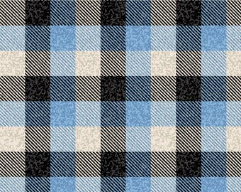 Blue Buffalo Plaid | Etsy