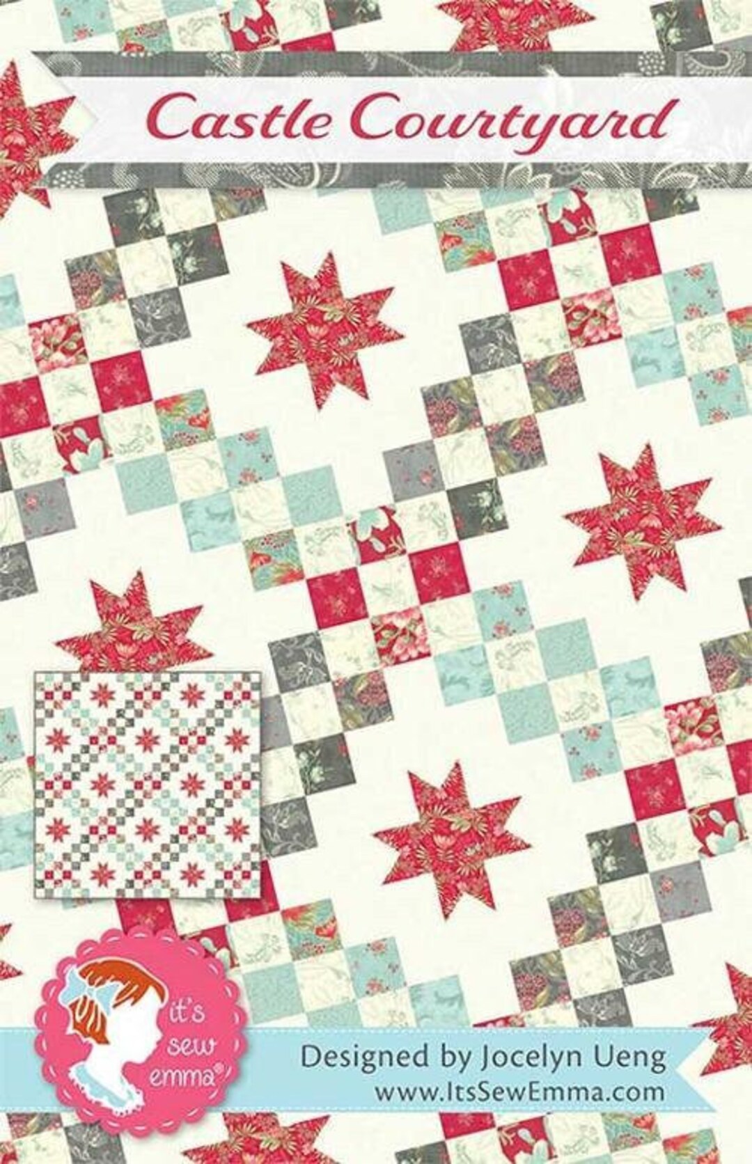 Castle Courtyard Quilt Pattern by It's Sew Emma, Featuring Collections ...