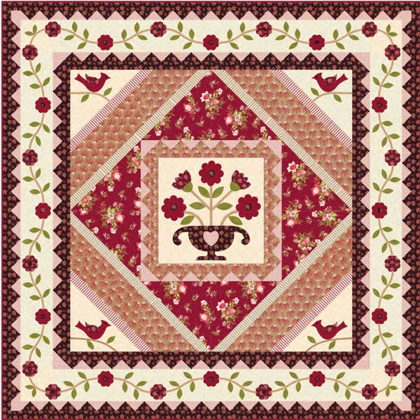 Cardinal Quilt Kit - Etsy