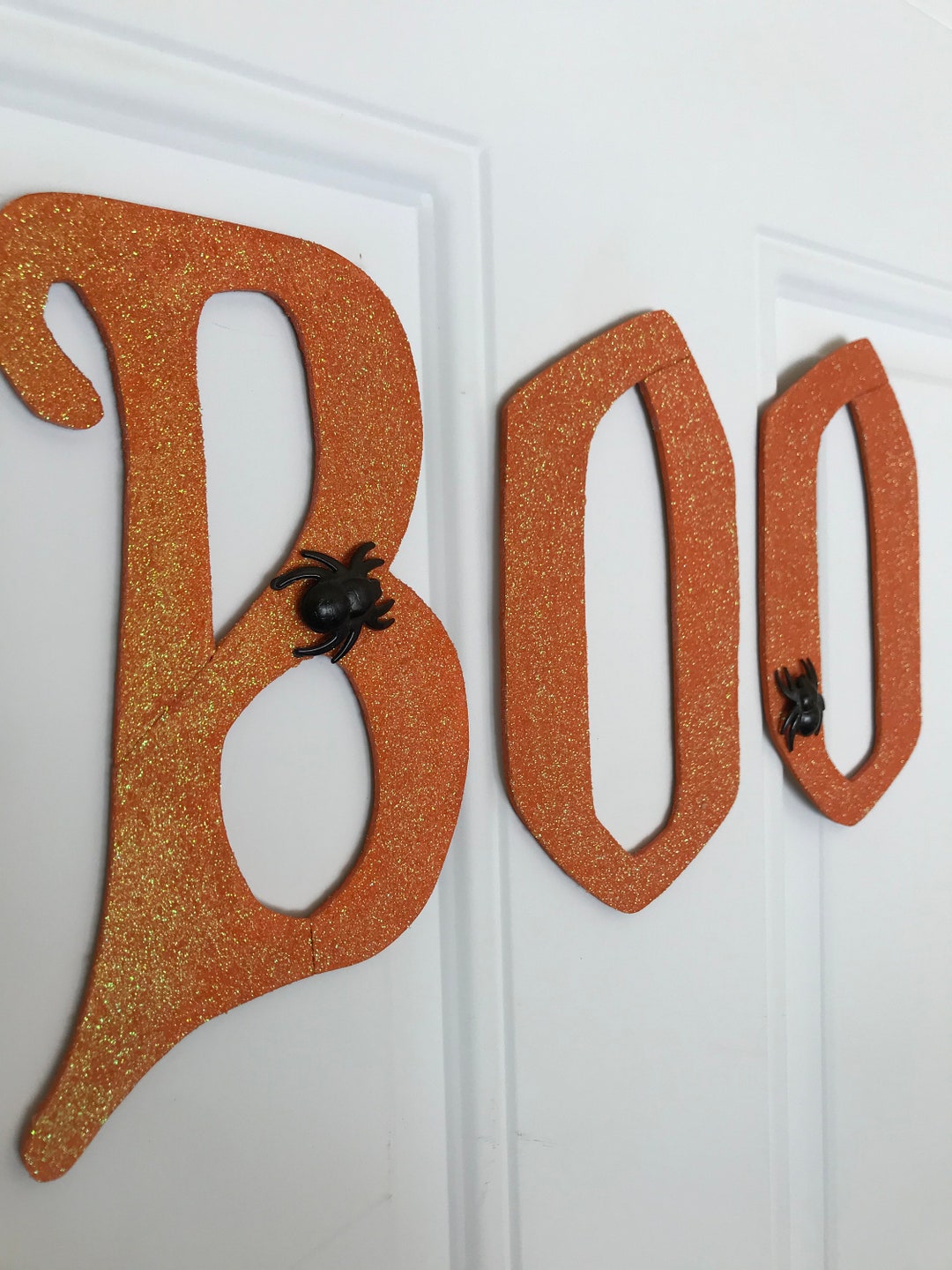 8 Inch Tall Magnetic Wood BOO Letters for Metal Door/board. Magnetic ...