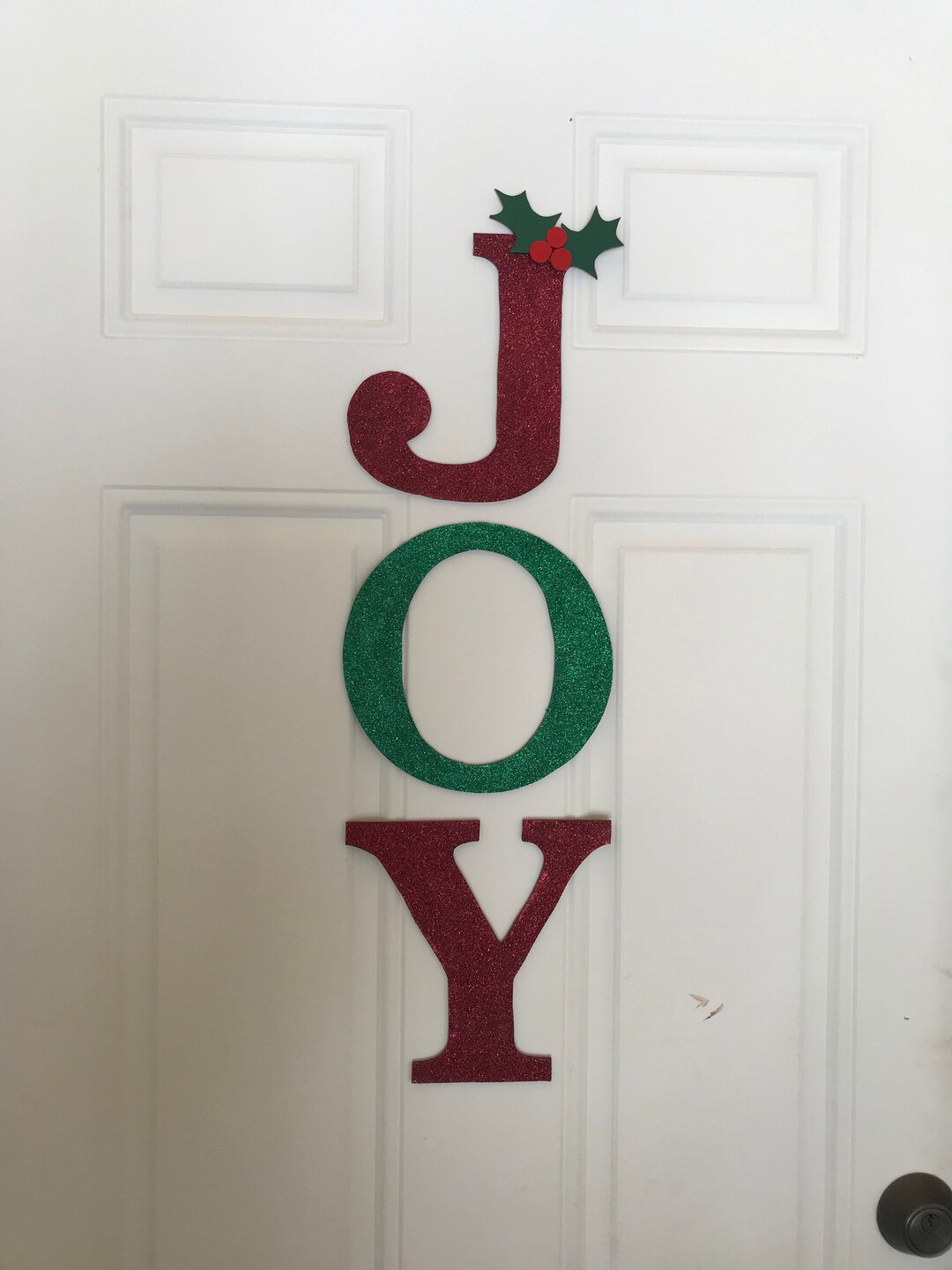 8 Glittered Magnetic Letters for Metal Door, Garage Door, Magnetic ...