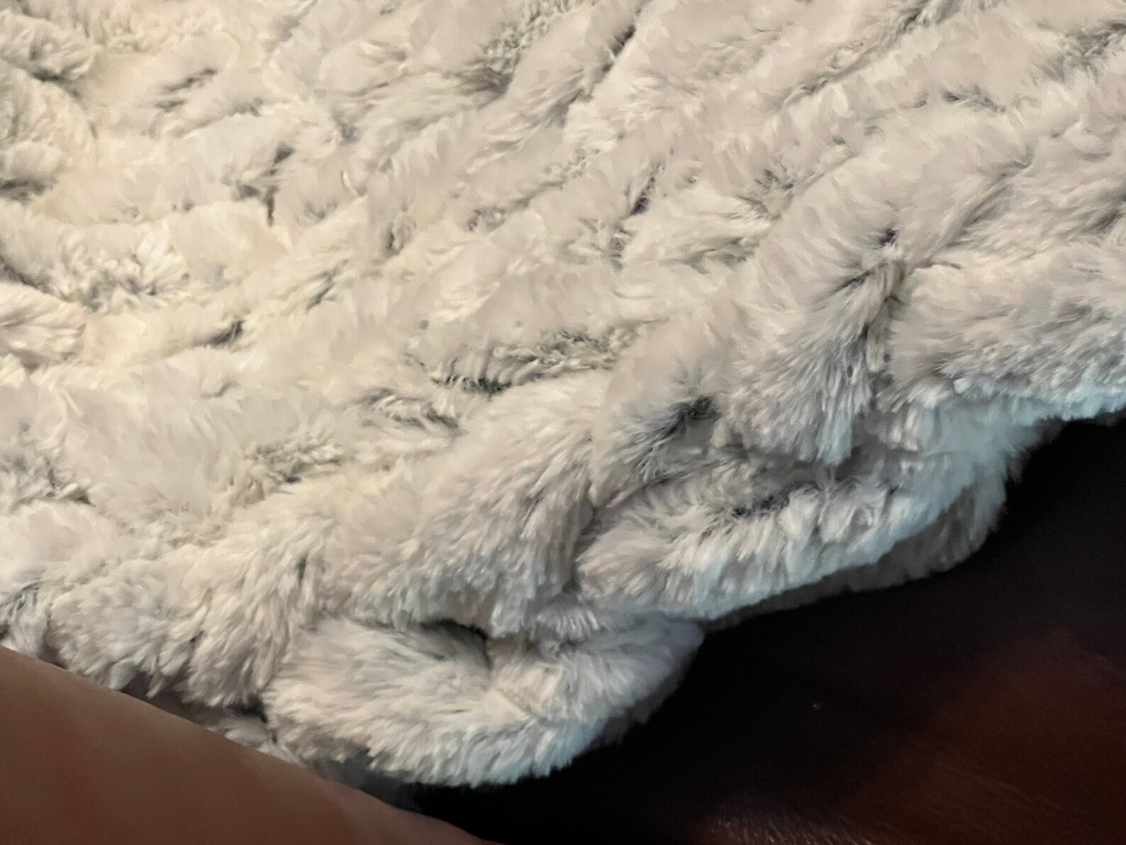 Giant Knitted Faux Fur Luxurious Throw Heavy Fur Jumbo | Etsy