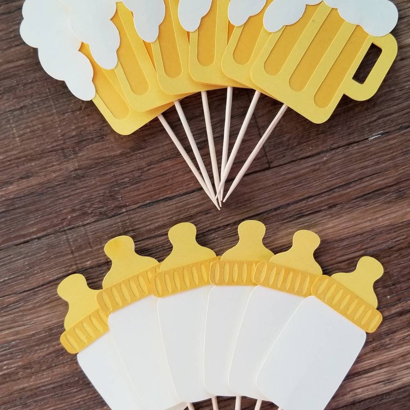 Beer Cake Topper - Etsy
