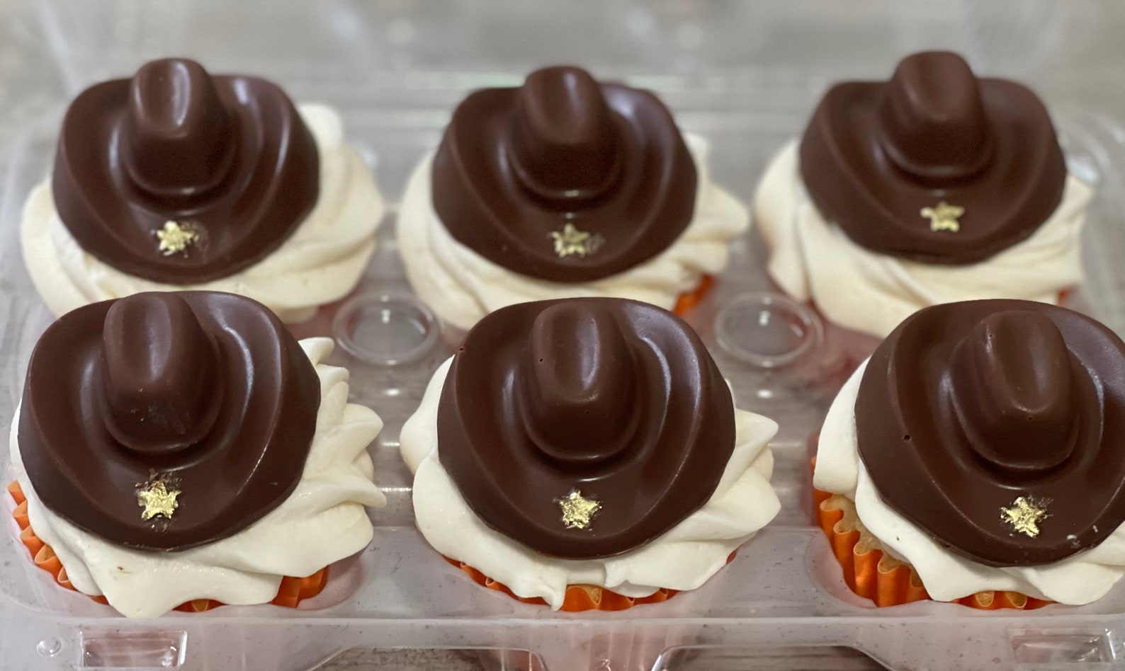 Cowboy Hat Cupcake Toppers - Etsy