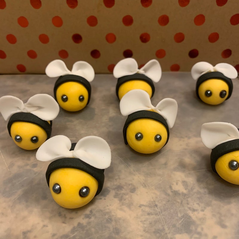 Fondant Bumble Bee - Etsy