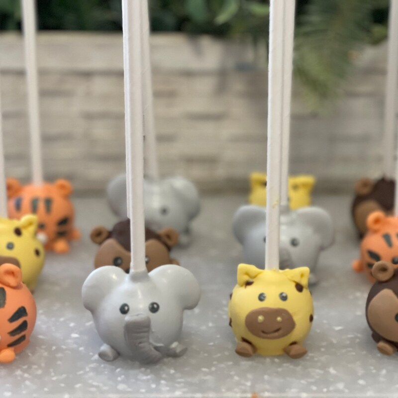 Animal Cake Pops - Etsy