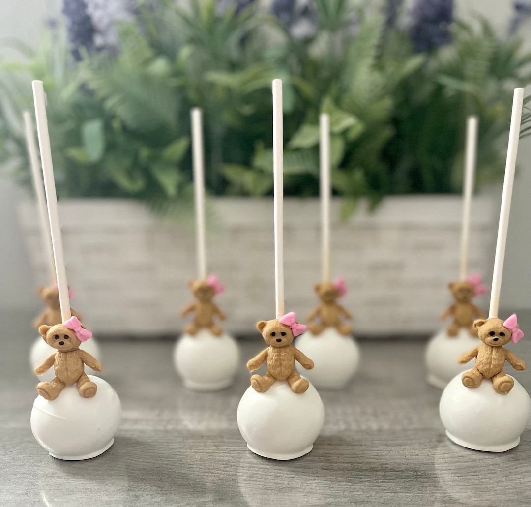 Teddy Bear Cakepops - Etsy