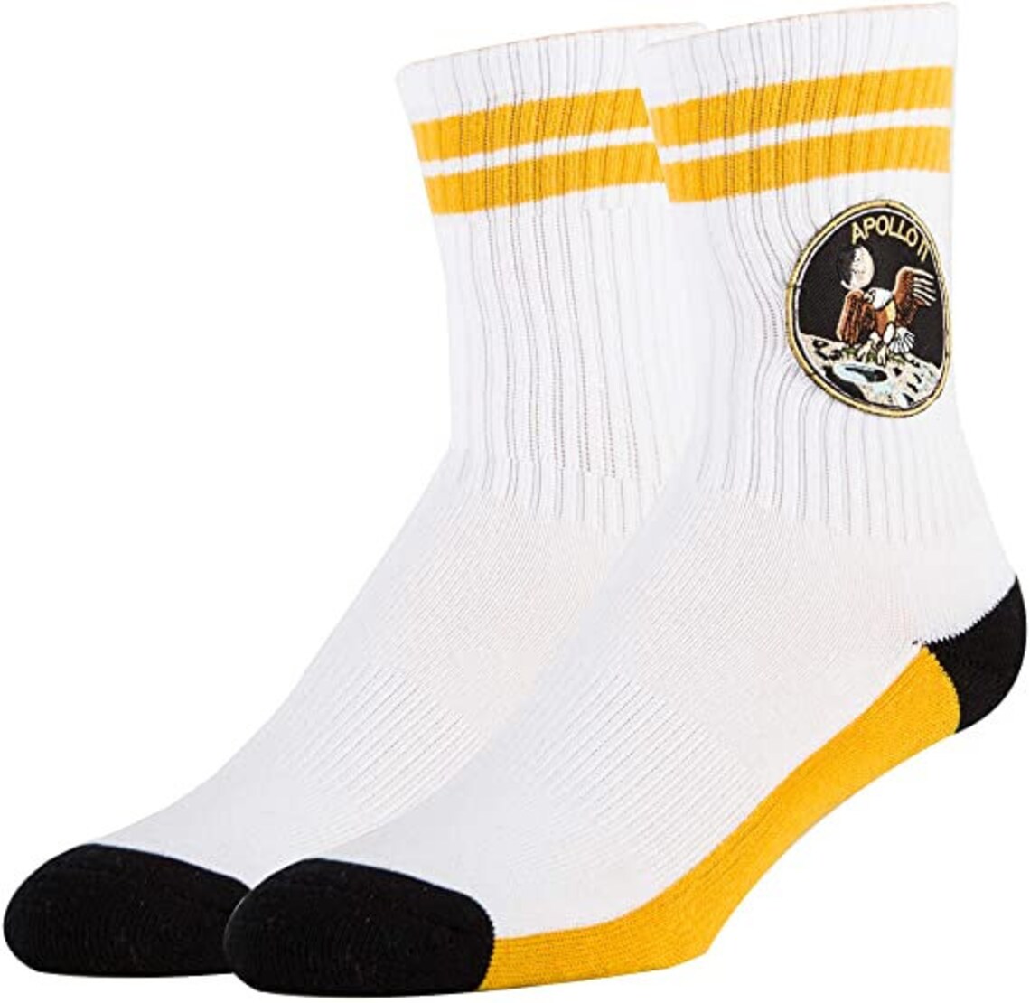 Embroidered Nasa Apollo Knit Cool Athletic Socks for Gifting | Etsy