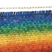 Rainbow Paper Weaving- 31x29 - Woven Paper- Color Spectrum- Pride Art ...