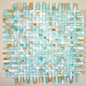 30x48 Custom Paper Weaving Made to Order Handmade Abstract Art Woven ...
