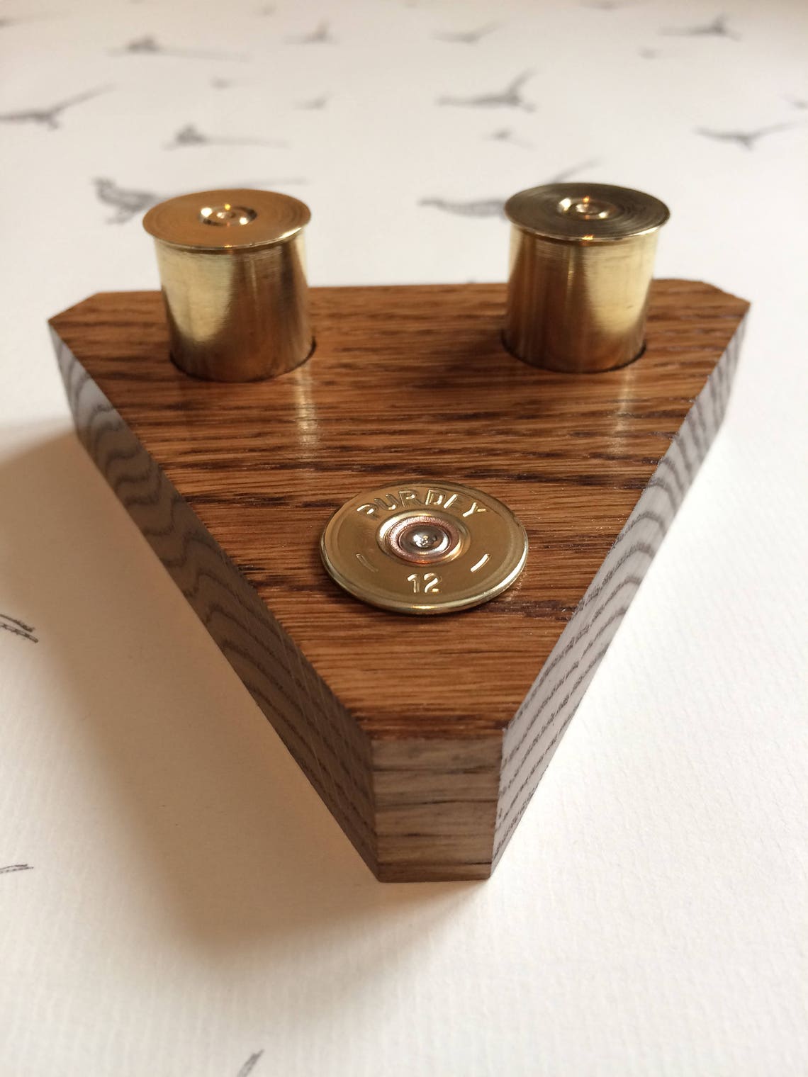 Purdey Solid Oak Snap Cap Stand Holder Beautiful Oak. - Etsy