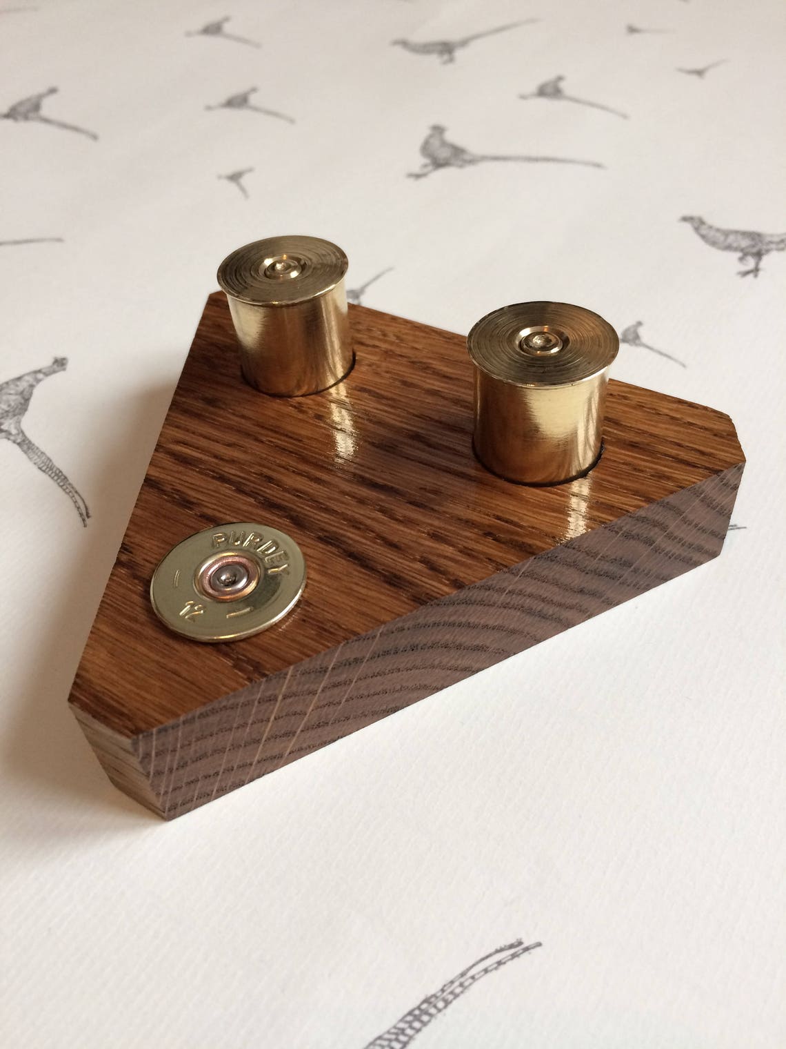 Purdey Solid Oak Snap Cap Stand Holder Beautiful Oak. - Etsy