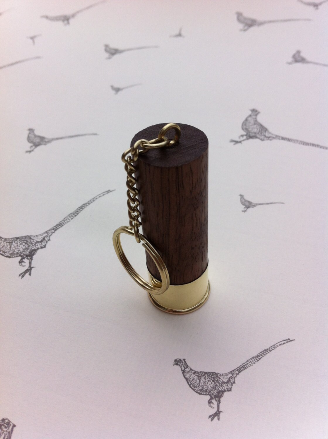 Eley Solid Walnut Keyring Gift Lovely Wood! - Etsy