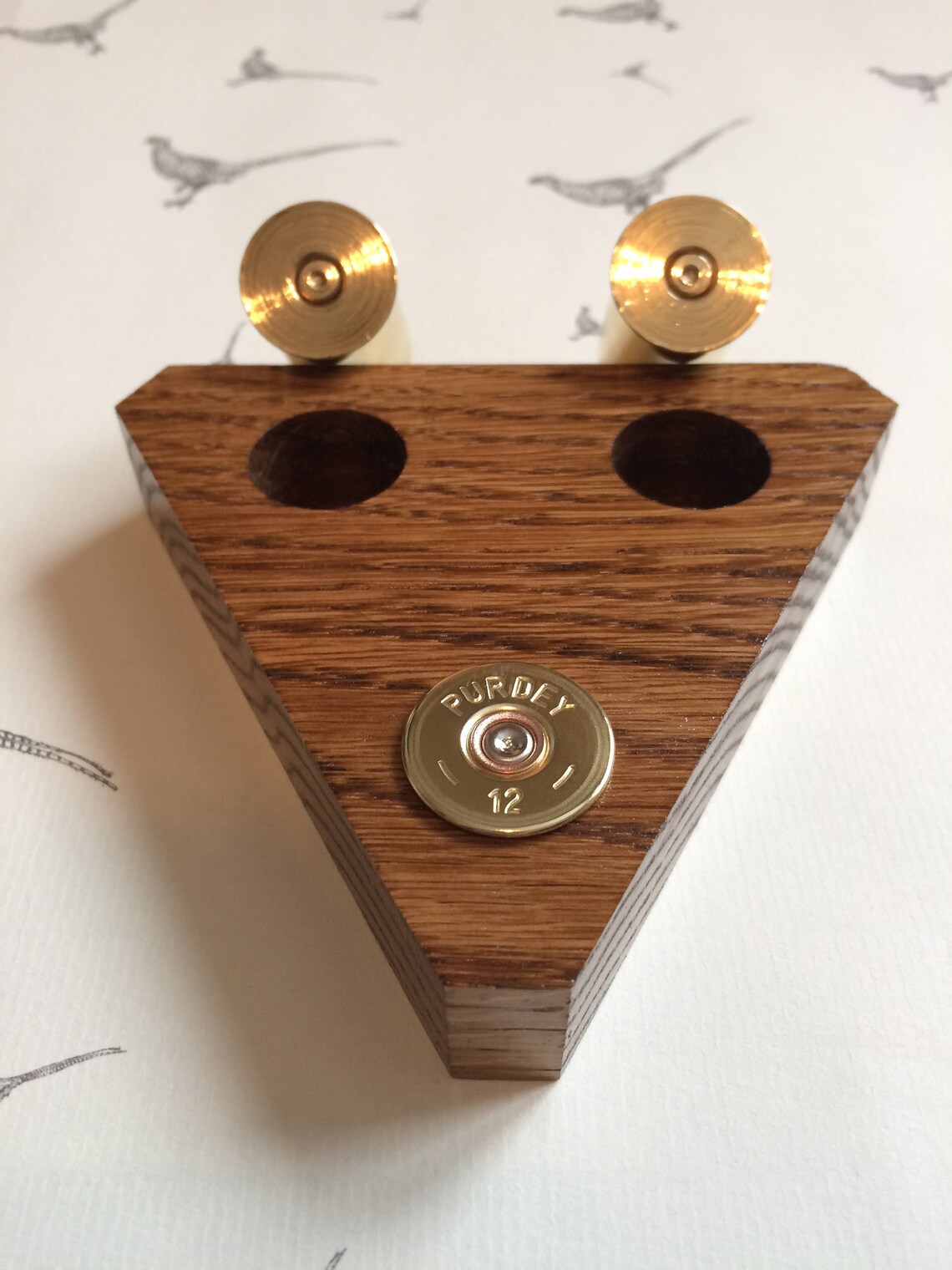 Purdey Solid Oak Snap Cap Stand Holder Beautiful Oak. - Etsy