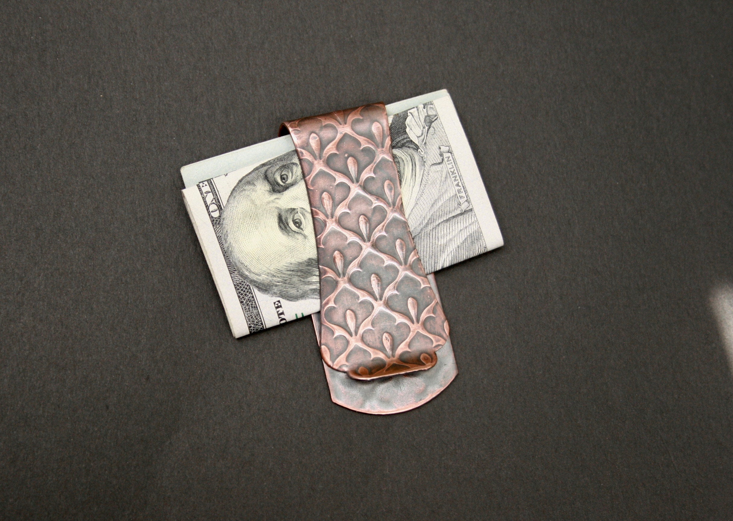 Heavy Copper Money Clip - Etsy