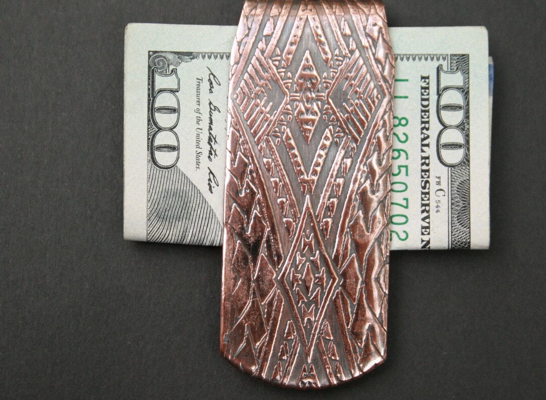 Heavy Copper Money Clip - Etsy