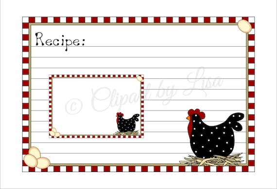 Recipe Border Clipart