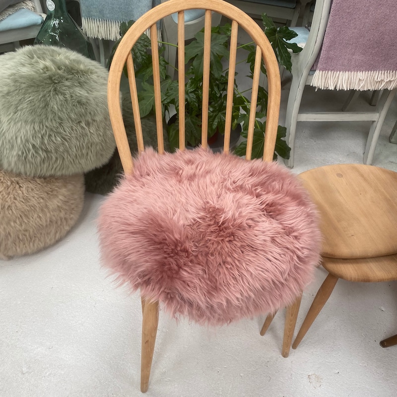 Sheepskin Chair Pad - Etsy