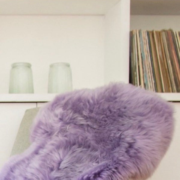 Faux Fur Chair Throw - Etsy