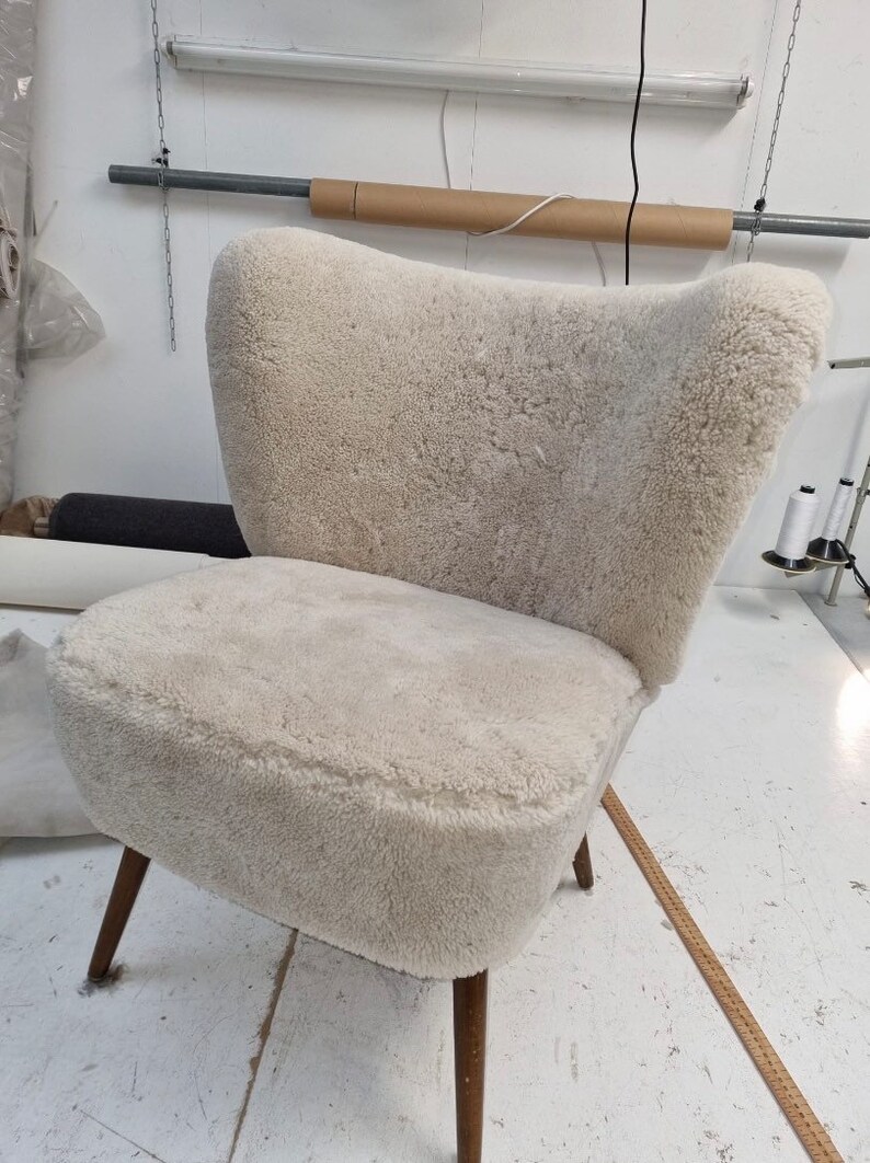 Mushroom Grey Shearling Sheepskin Shearling Sheepskin, Short Wool ...