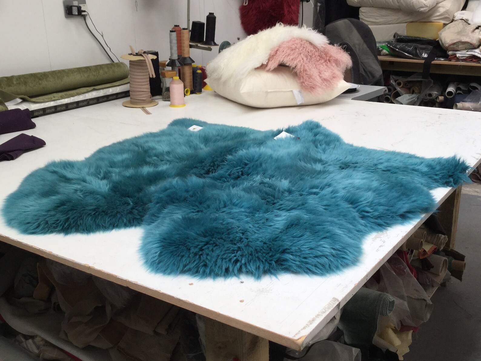 Huge Sheepskin Rug Stunning Ivory Luxury Long Haired Quad - Etsy