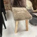 Sheepskin Covered Bench, Genuine Sheepskin Bench , Bench Seat, Love ...