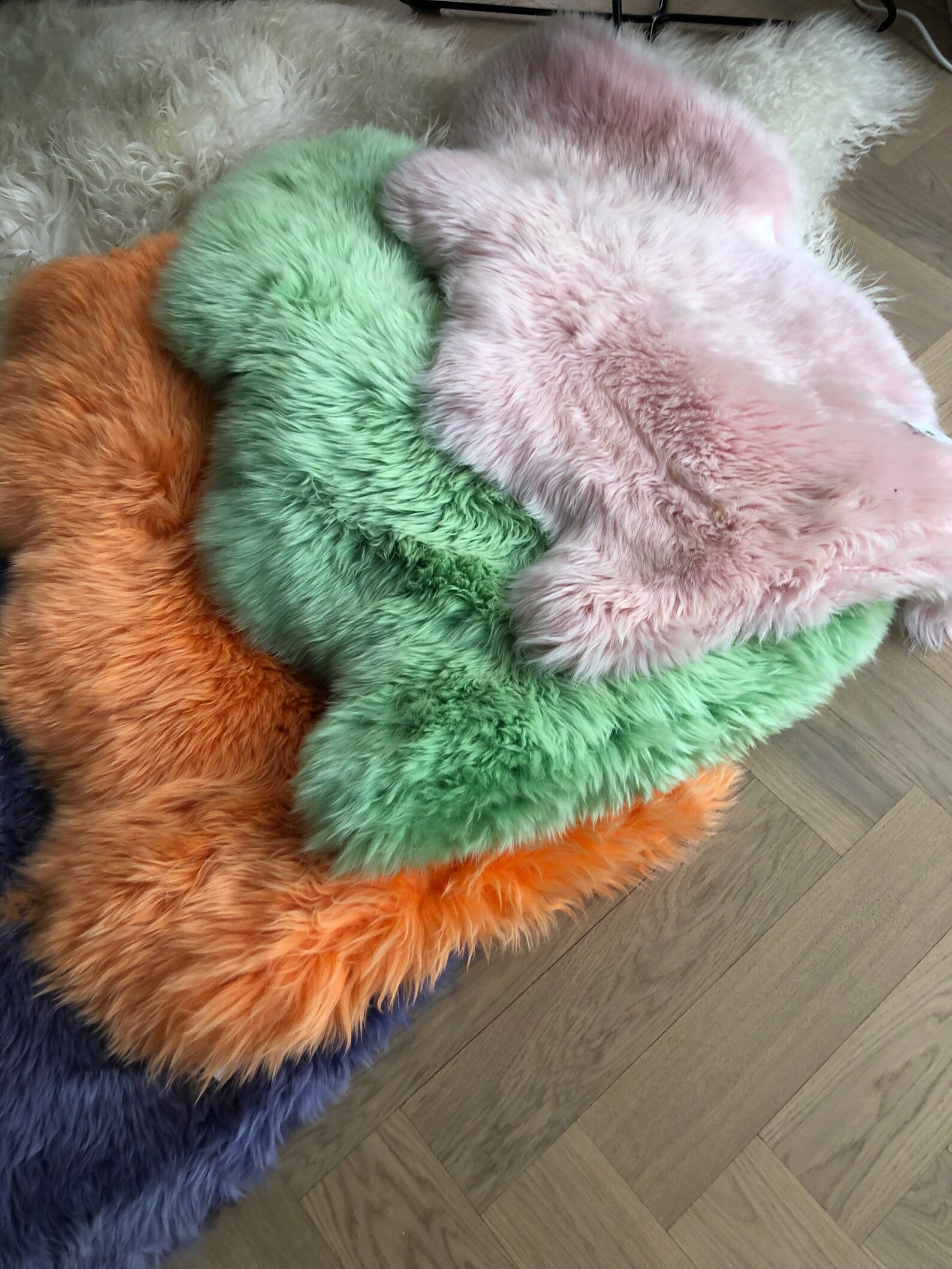 Green Sheepskin Rug Bright Green Rug Genuine Sheepskin - Etsy UK