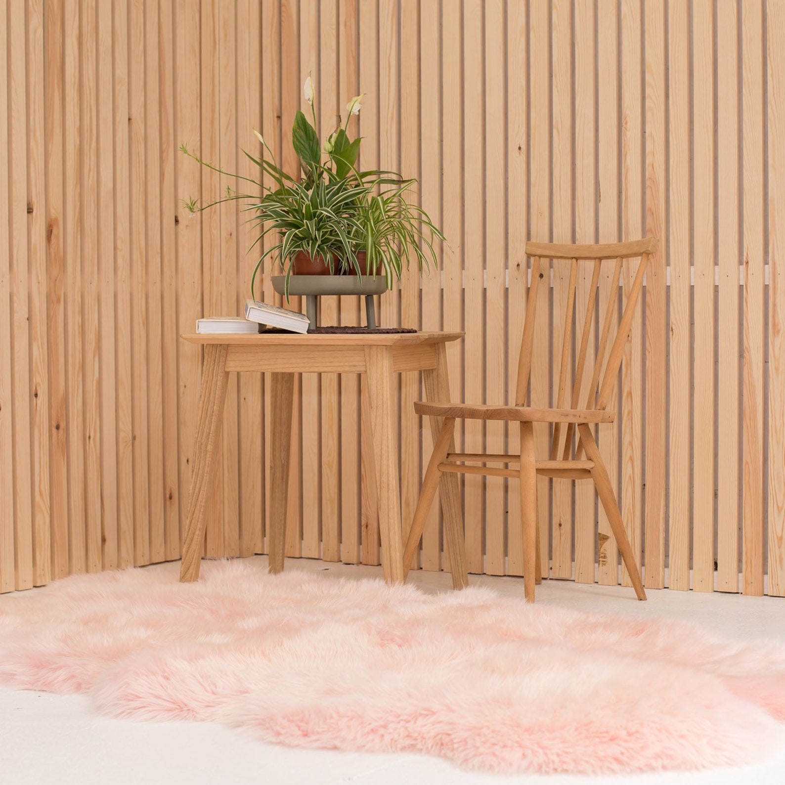 Baby Pink Pale Pink Blush Pink Large Sheepskin Rug Bed - Etsy