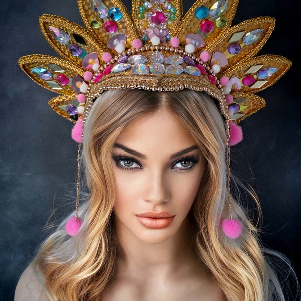 Festival Headdress - Etsy UK