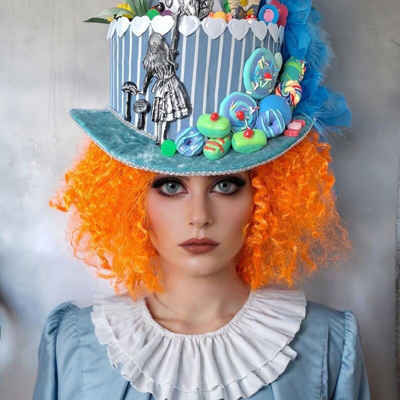 Mad Hatter Hat Headpiece - Etsy UK