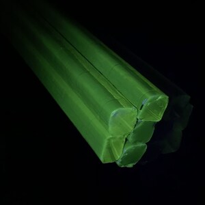 Lot Czech Uranium Lead Glass Rods Lampworking Art Making Installation 6 ...