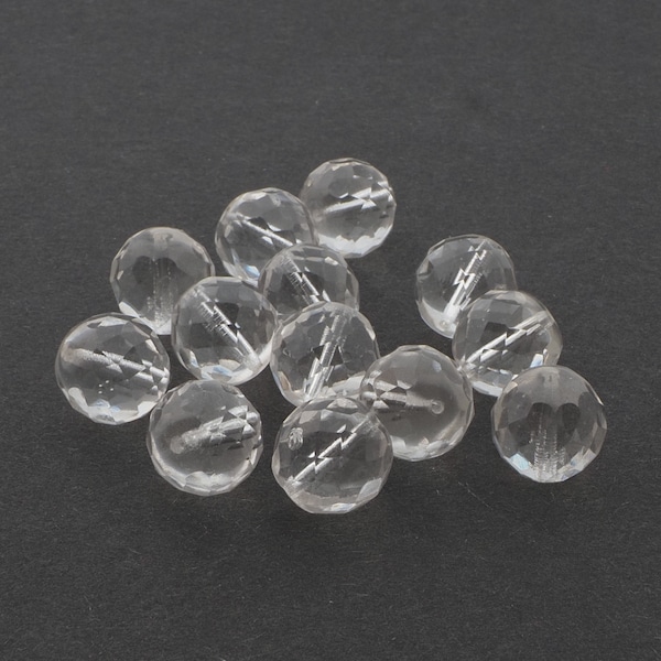 Clear Glass Beads - Etsy