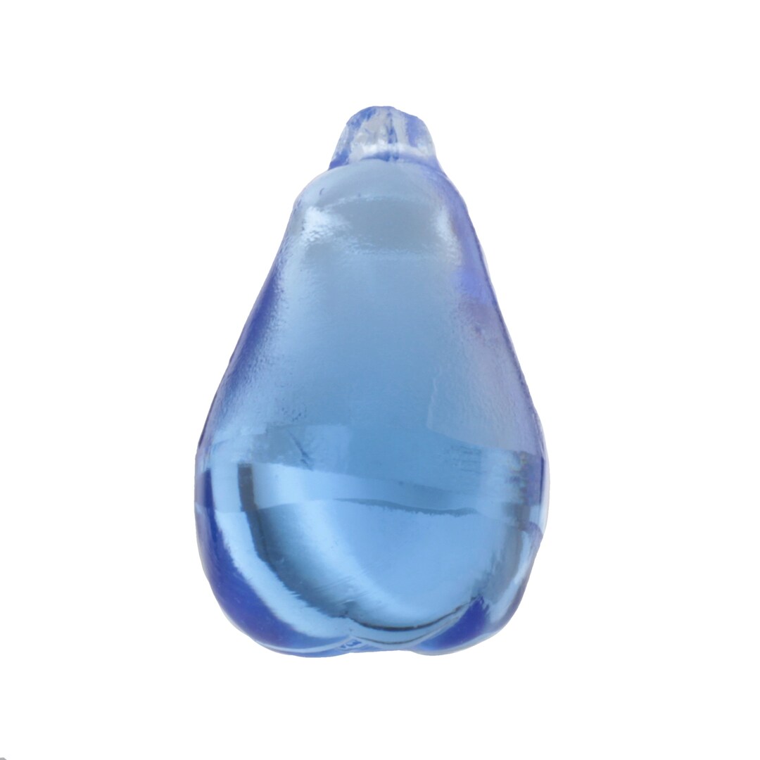 Vintage Blue Glass Pear Fruit Lamp Chandelier Lamp Prism 50mm - Etsy