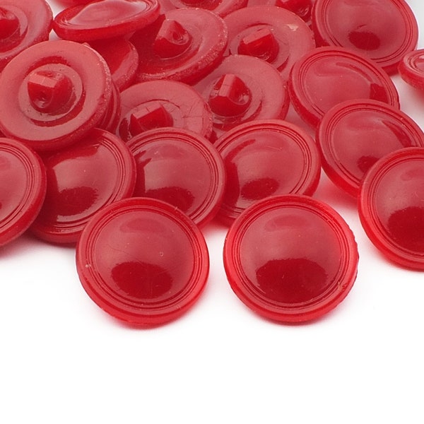 Large Red Buttons - Etsy