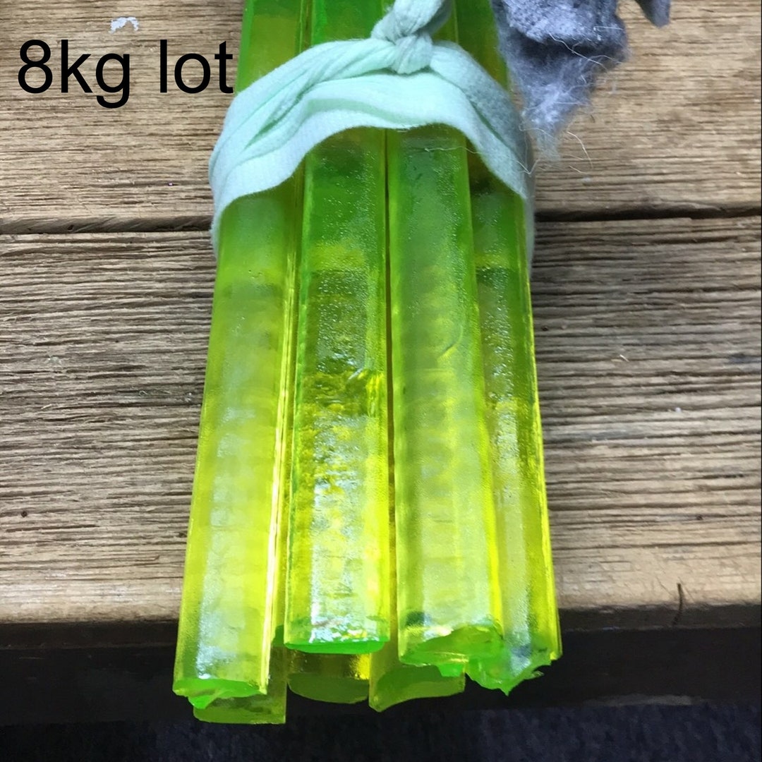 Wholesale Czech Uranium Glass Rods Lampwork Sculpture Molding 8kg - Etsy