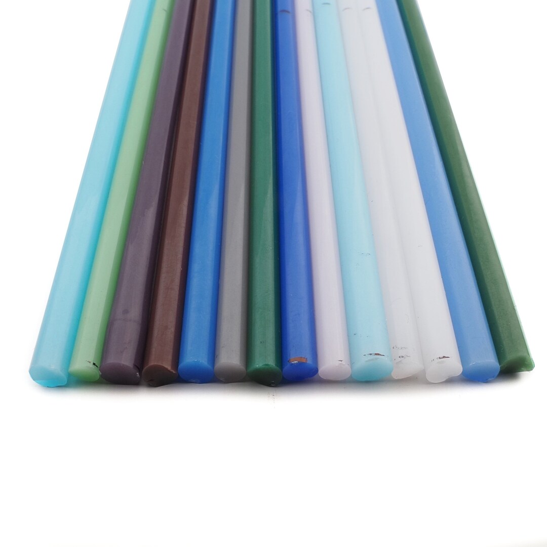 14 Czech Opaline Glass Rods Bead Making Lampwork 710g - Etsy