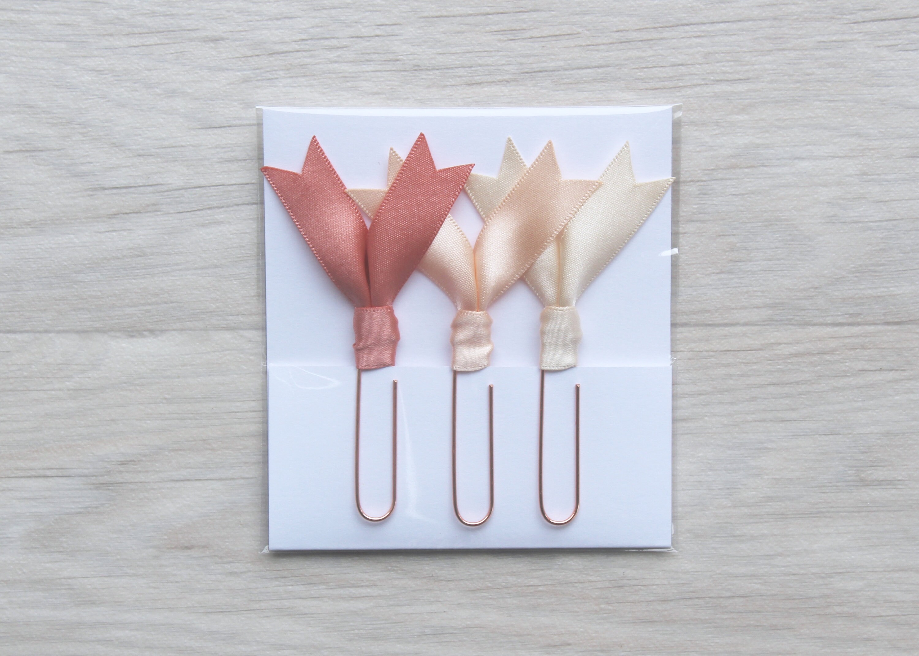 Rose Gold Stationery, Page Clips, Planner Tab, - Etsy